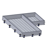Bespoke Inertia Bases with matching AV mounts – Air Handling Components